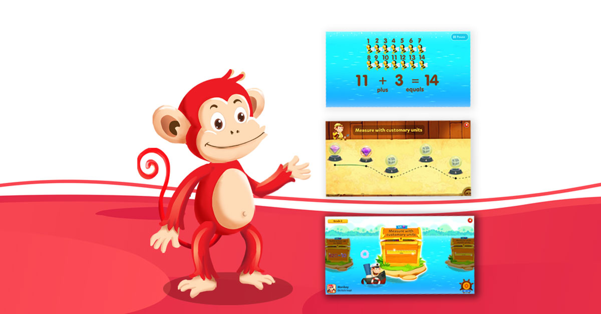 Nhanh tay đăng ký ngay trên ứng dụng Monkey Math - Toán tiếng Anh