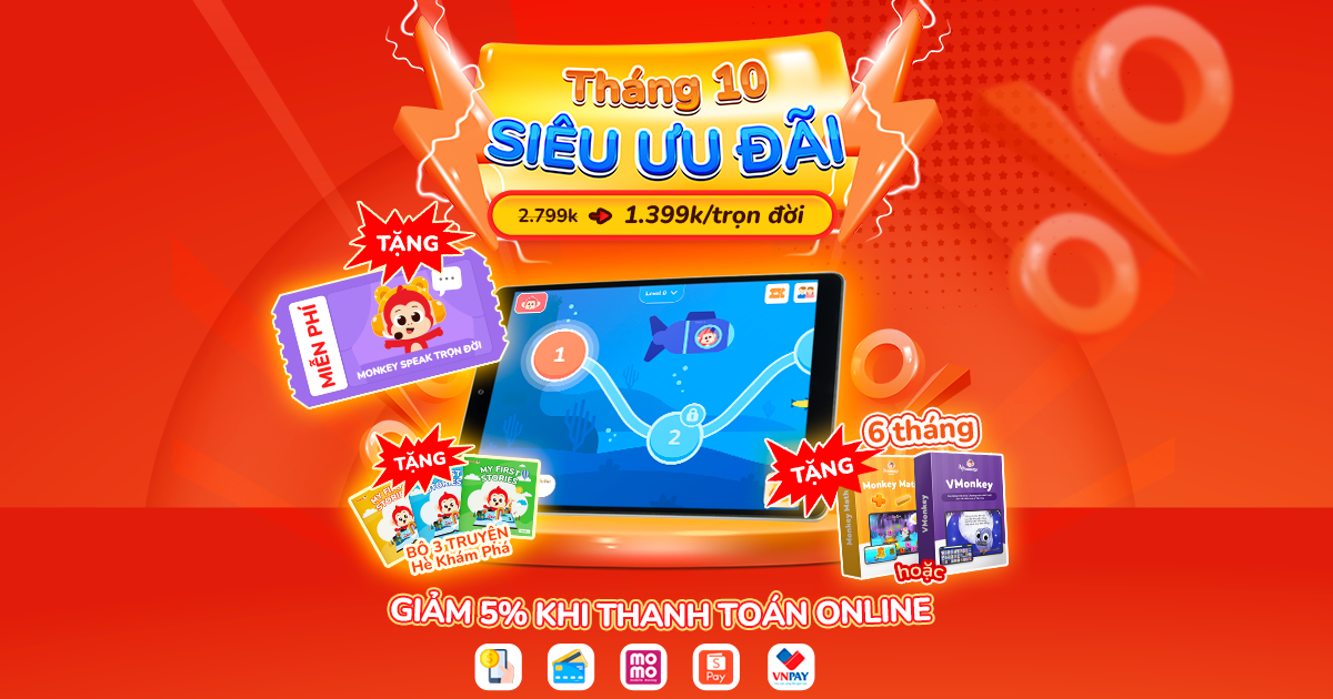 Khám phá ngay các chương trình siêu ưu đãi của Monkey trong Tháng 12